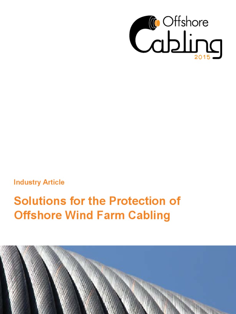 Offshore Wind Cable Protection Solutions | PDF | Offshore Wind Power ...