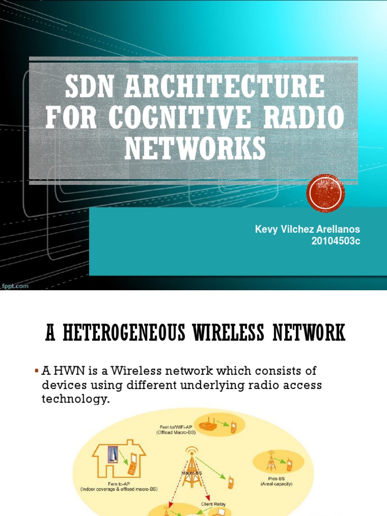 SDNetwork&Radio KevyVilchez | PDF | Cognitive Radio | Computer Network