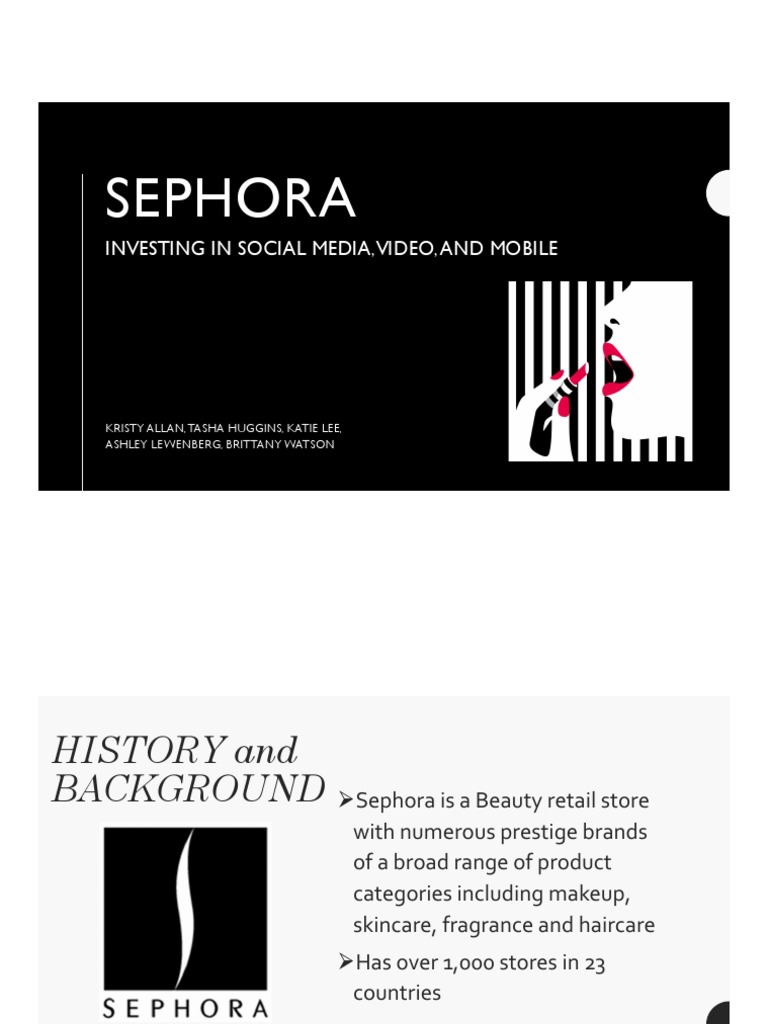 Sephora's Digital Strategy Shift | PDF | Retail | Brand