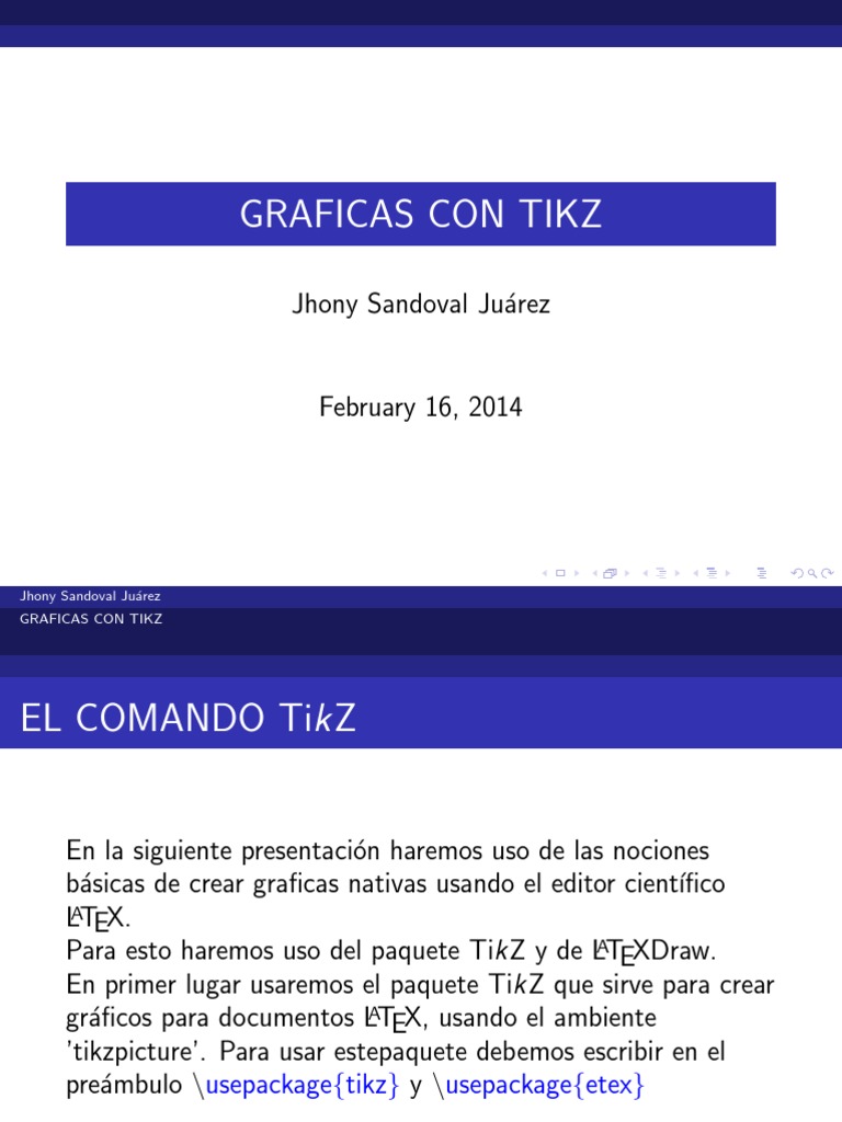 Tikz | PDF | Programación de computadoras | Informática