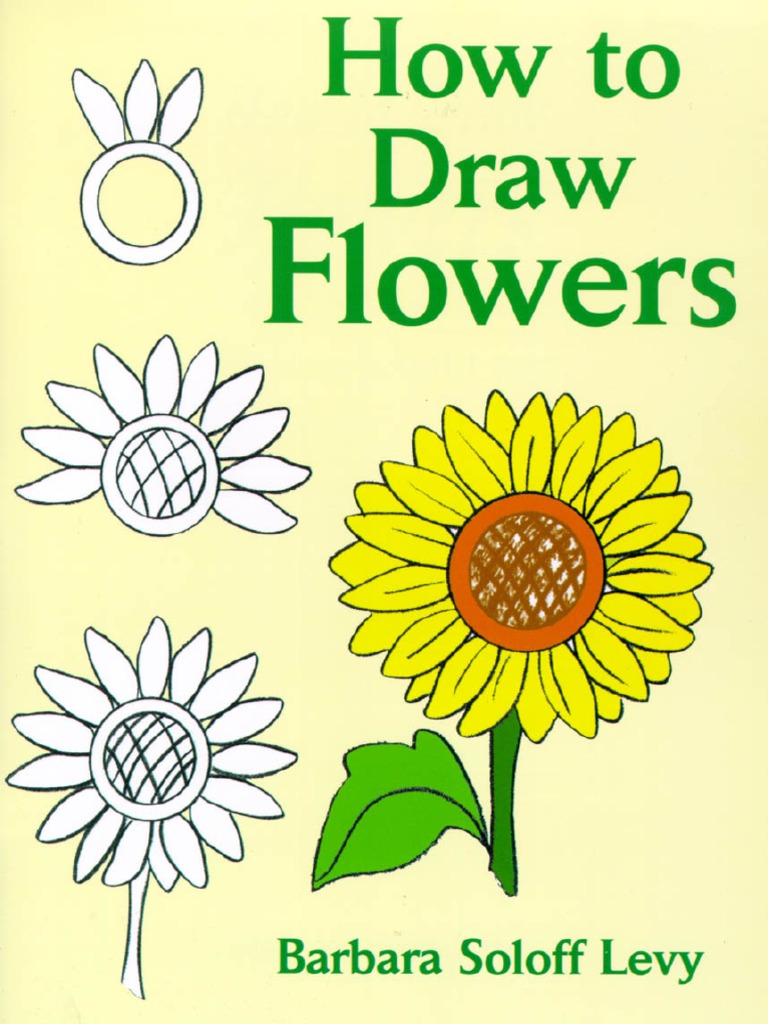 Barbara Soloff Levy-How To Draw Flowers-Original Dover (2000) PDF | PDF