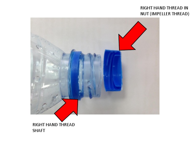 Right Hand Thread in Nut (Impeller Thread) | PDF | Metalworking ...