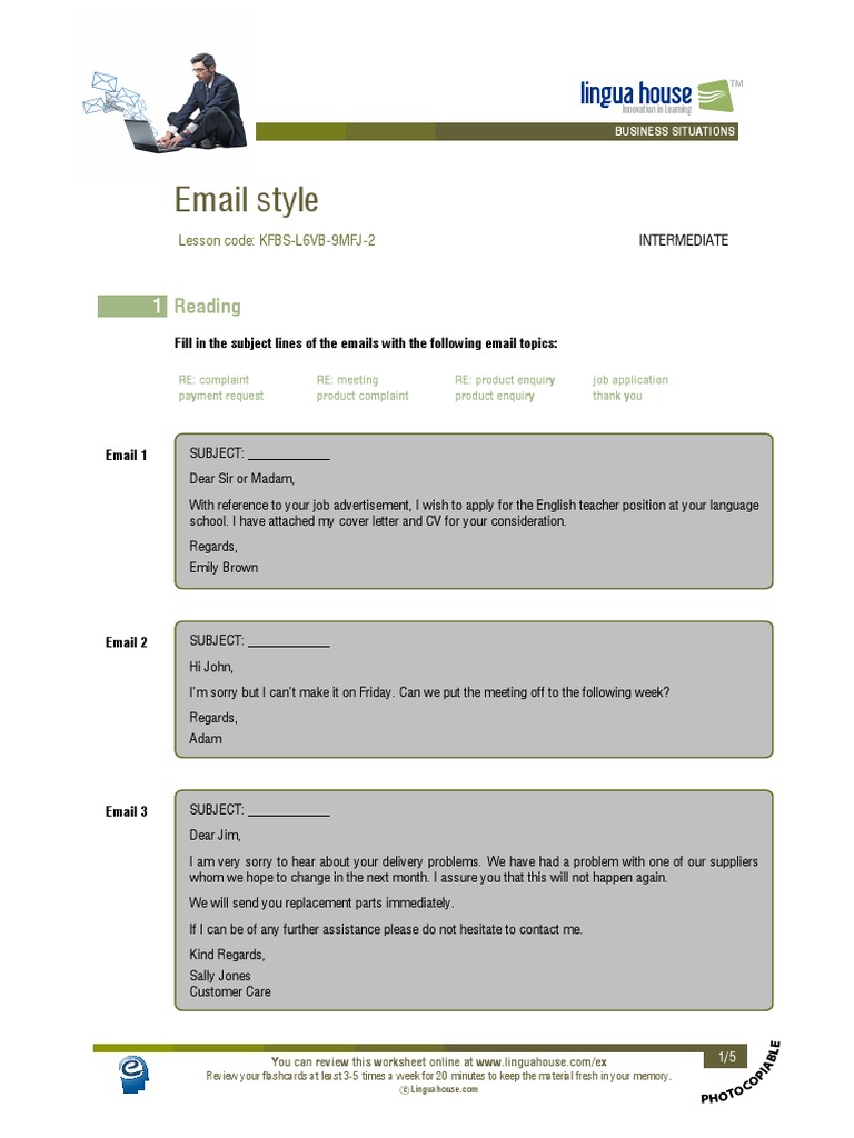 Email Style | PDF | Email | Advertising
