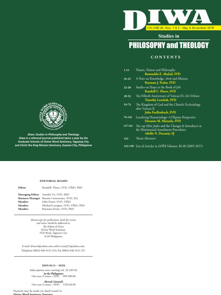 DIWA 40 - Cover | PDF | Social Science | History