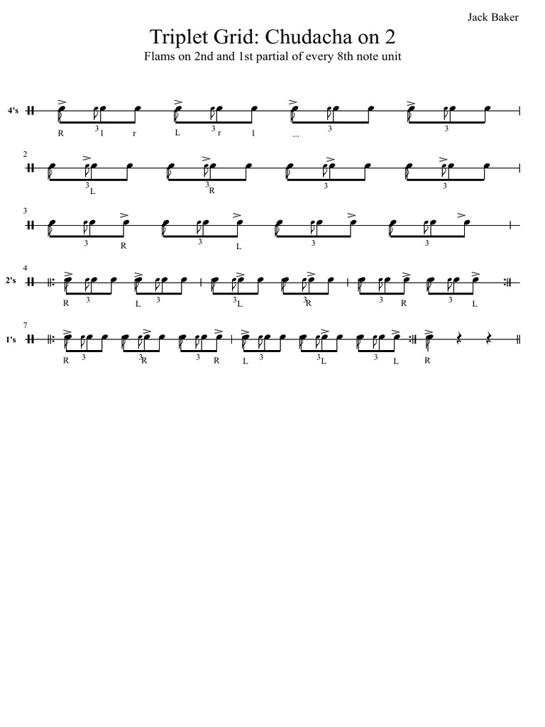 Triplet Grid-Chudacha On 2 | PDF