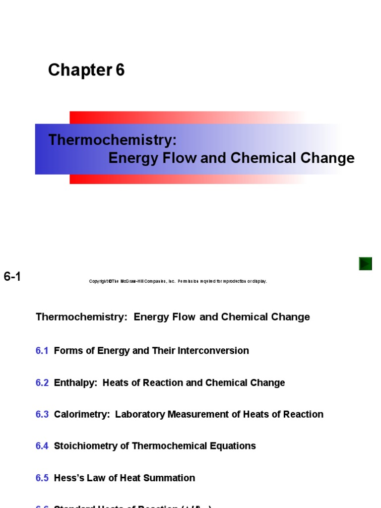 Thermochemistry: Energy Flow and Chemical Change | PDF | Enthalpy | Heat
