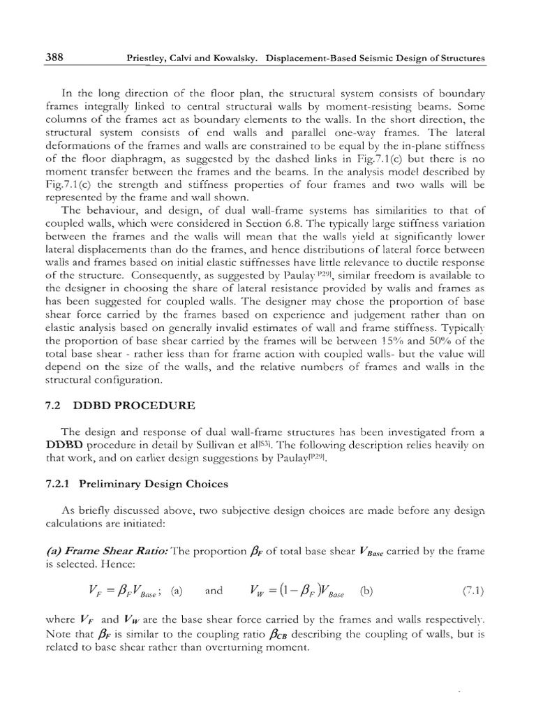 Displacement Based Seismic Design of Structures - MJN Priestley High Resolution PDF | PDF