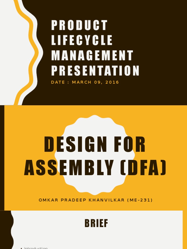 Design For Assembly | PDF | Welding | Construction