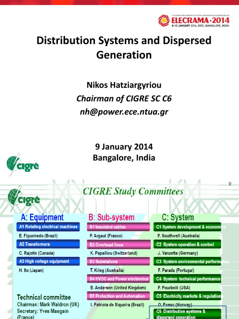CIGRE Distribution Systems and Dispersed Generation | PDF | Distributed Generation | Electrical ...
