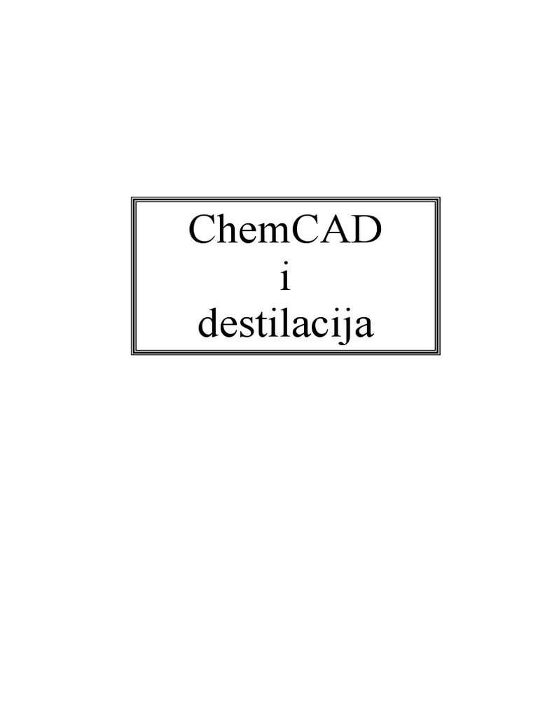 ChemCAD Dest | PDF
