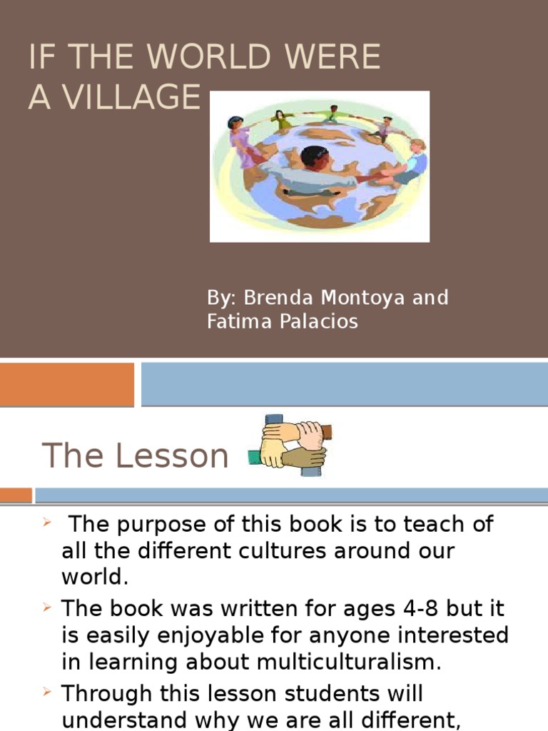 If The World Were A Village | PDF