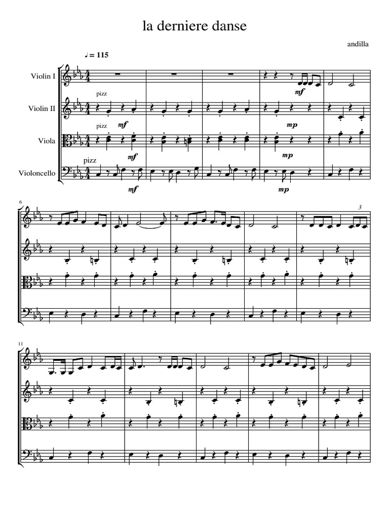 La Derniere Danse | PDF