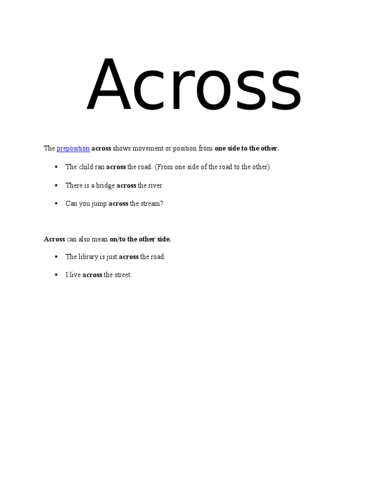 Across | PDF
