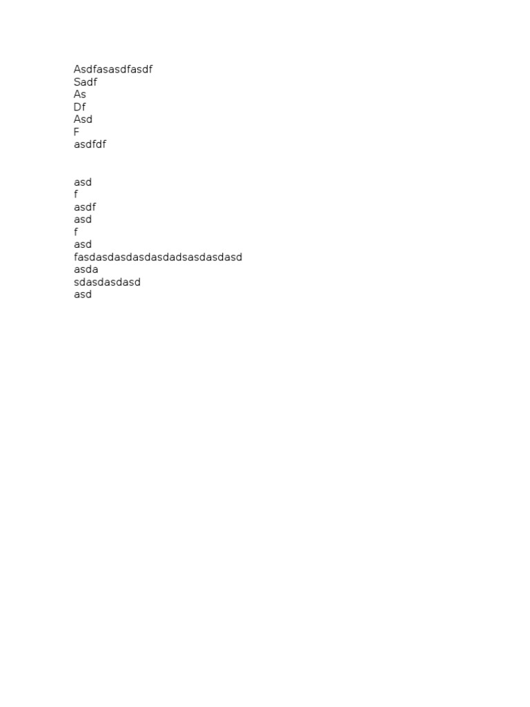 Asdfasasdfasdf Sadf As DF Asd F Asdfdf | PDF
