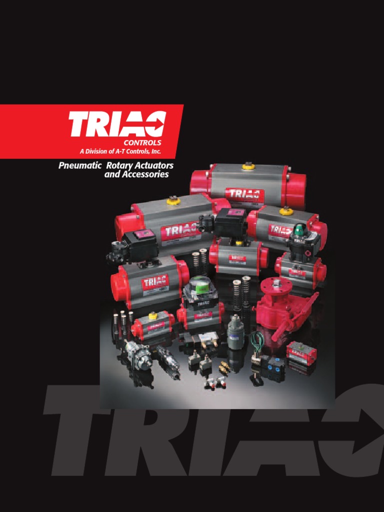 Triac Pneumatic Actuator Overview | PDF | Valve | Actuator