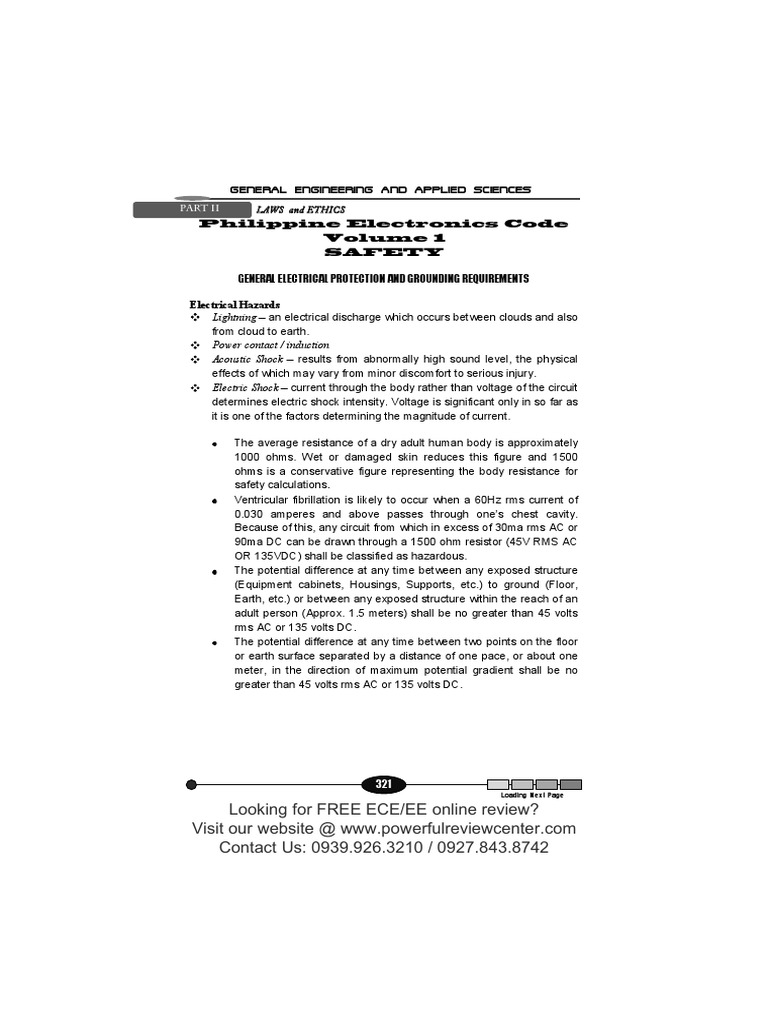 Philippine Electronics Code - Volume 1 | PDF | Battery (Electricity ...