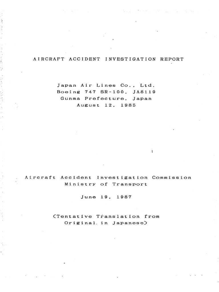 JA8119 Report | PDF | Language Arts & Discipline