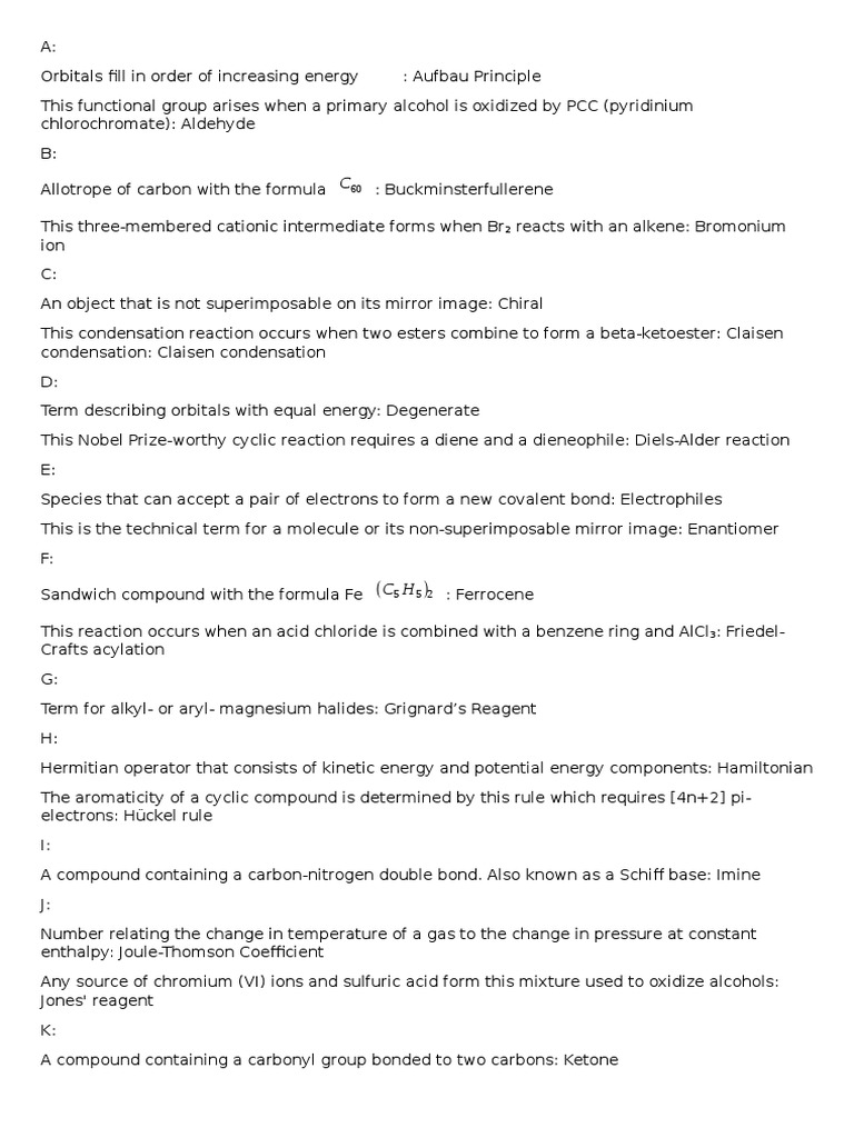 Rapid Fire Questions | PDF | Chemical Reactions | Alkene