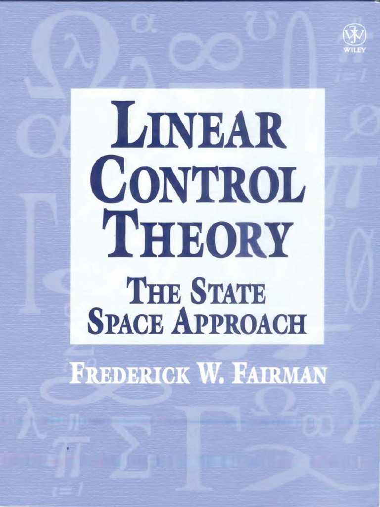 Linear Control Theory The State Space Approach Repost Pdf Eigenvalues And Eigenvectors