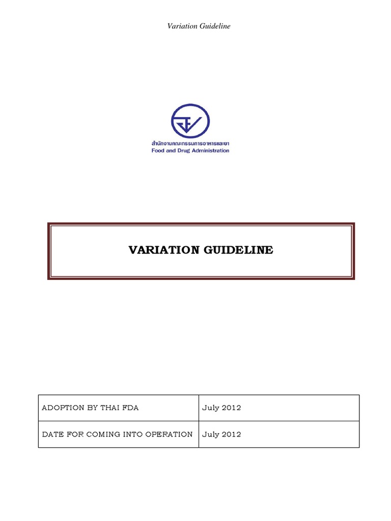Variation Guideline | PDF | Specification (Technical Standard) | Tablet ...