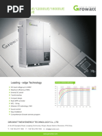 Renesola 300-310w US Data Sheet | PDF | Solar Panel | Electromagnetism