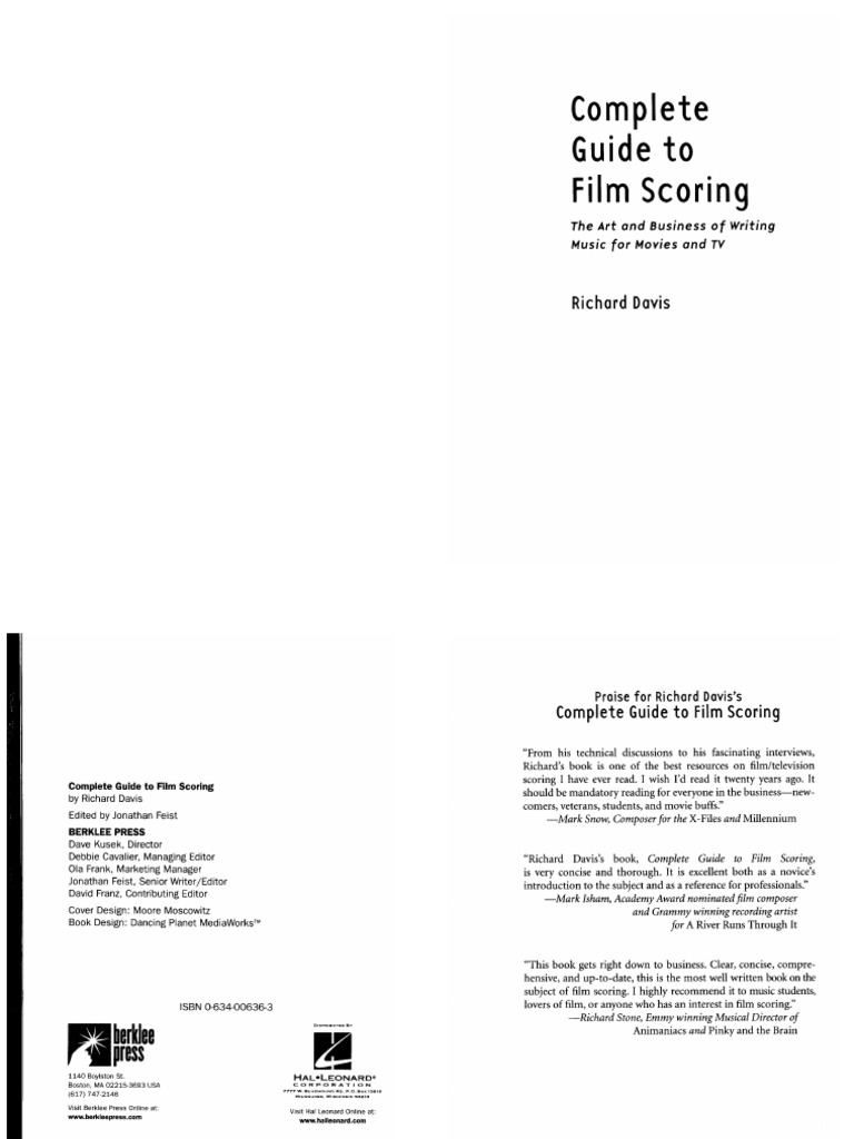 Complete Guide To Film Scoring | PDF