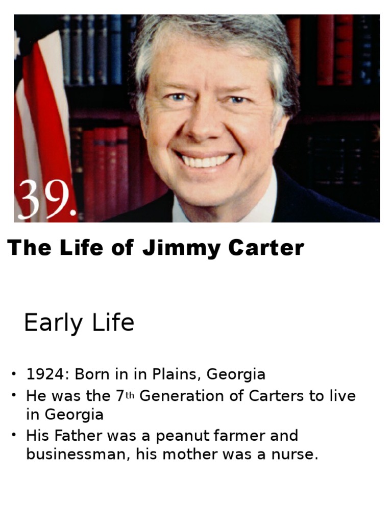 Overview of Jimmy Carter's Life | PDF | Jimmy Carter | Presidents Of ...