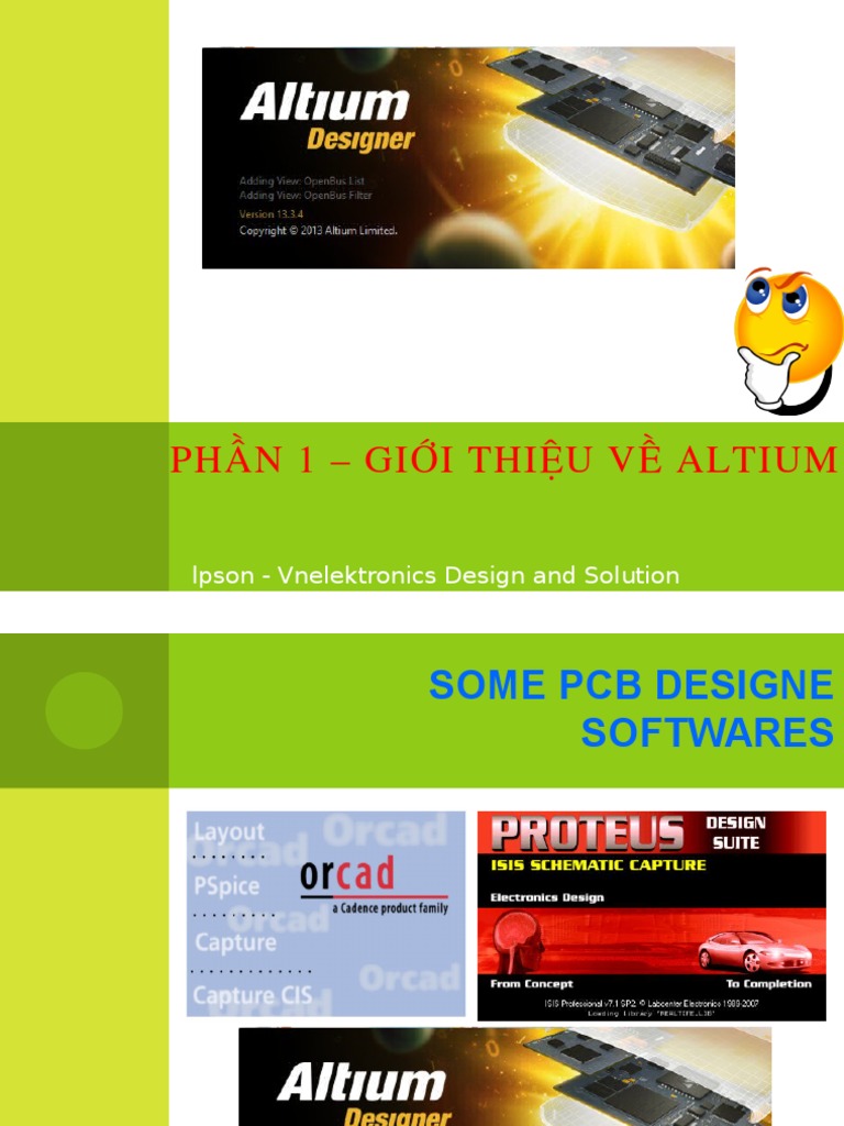 Phan 1 - Gioi Thieu Ve Altium | PDF