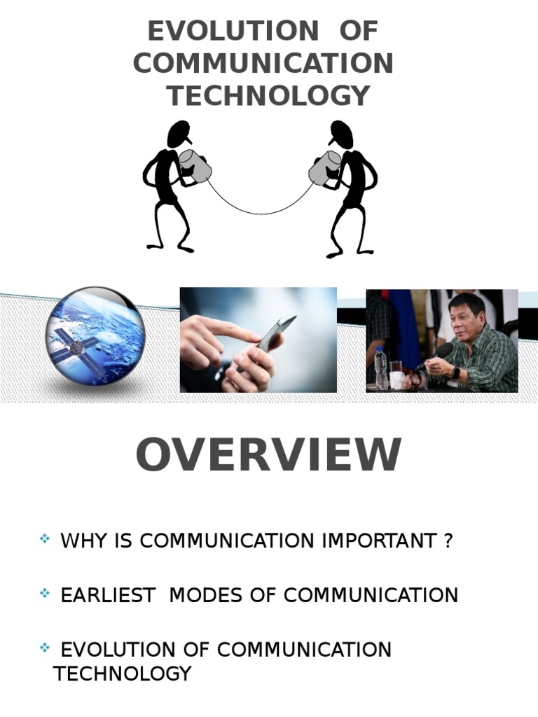 Evolution of Communication Technology | PDF