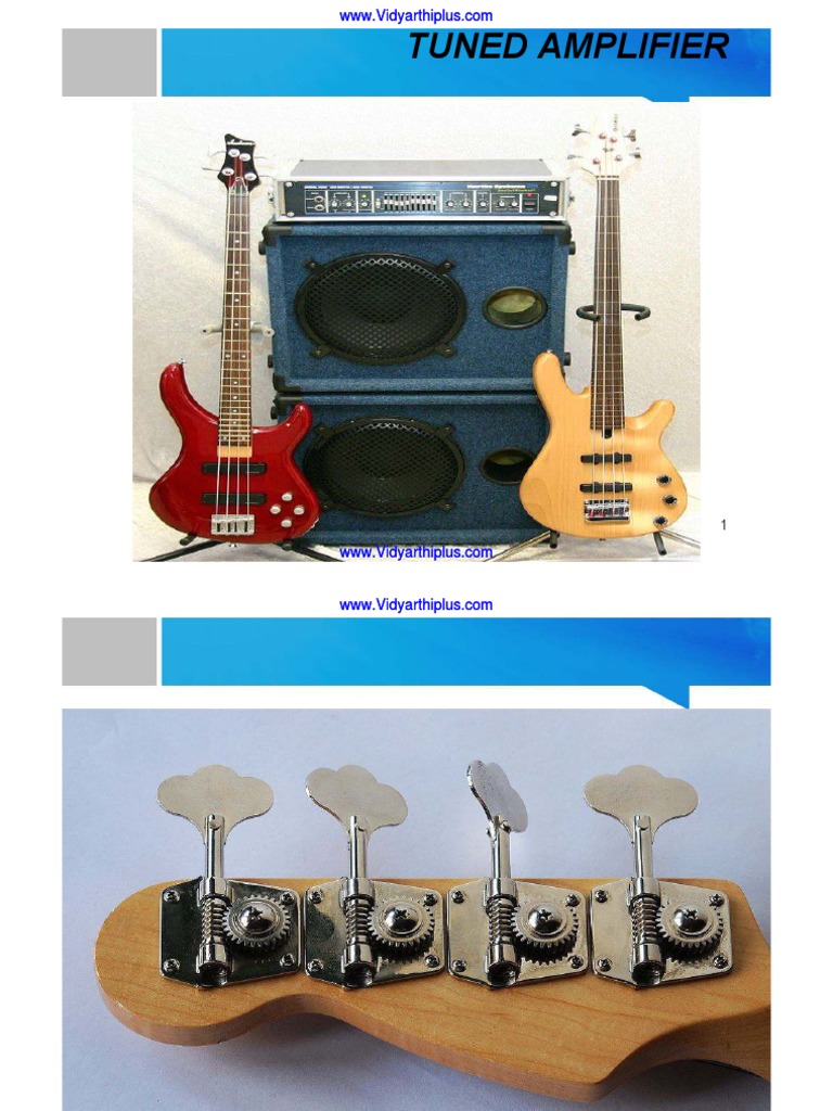 Unit 3 Tuned Amplifier | PDF | Amplifier | Electrical Engineering