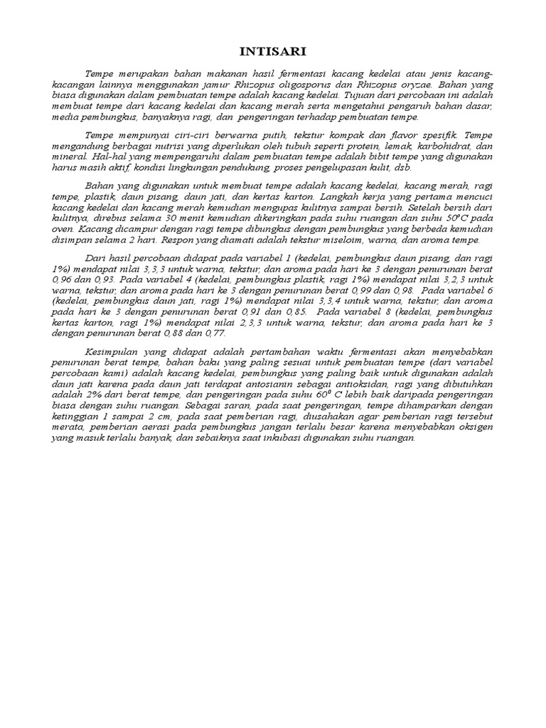 Proposal Tempe | PDF