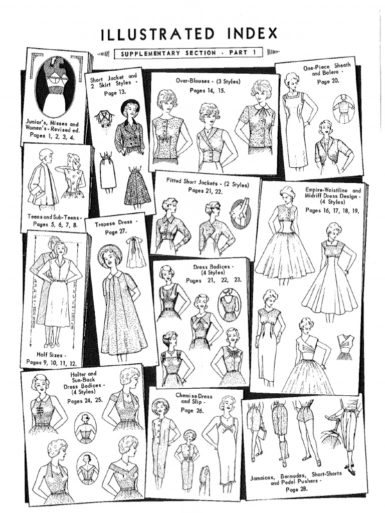 Pattern Drafting and Grading by Michael Rohr, 1961 | PDF