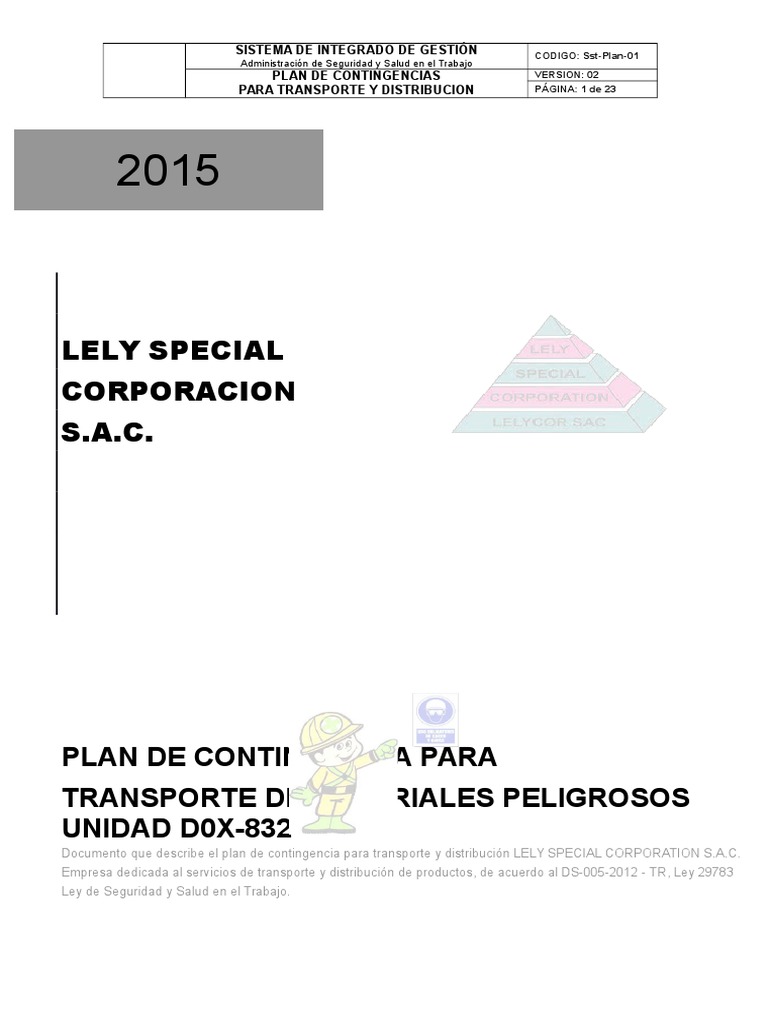 Plan de Contingencia - Lely-D0x-832 | PDF