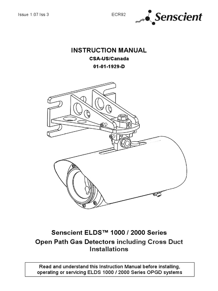 Senscient ELDS Instruction Manual | PDF | Electromagnetic Interference ...
