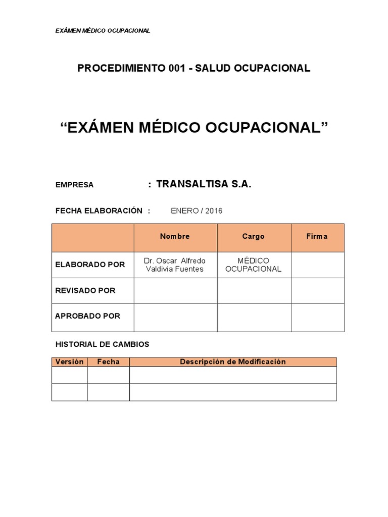 Procedimiento Emo | PDF | Prueba (evaluación) | Sicología