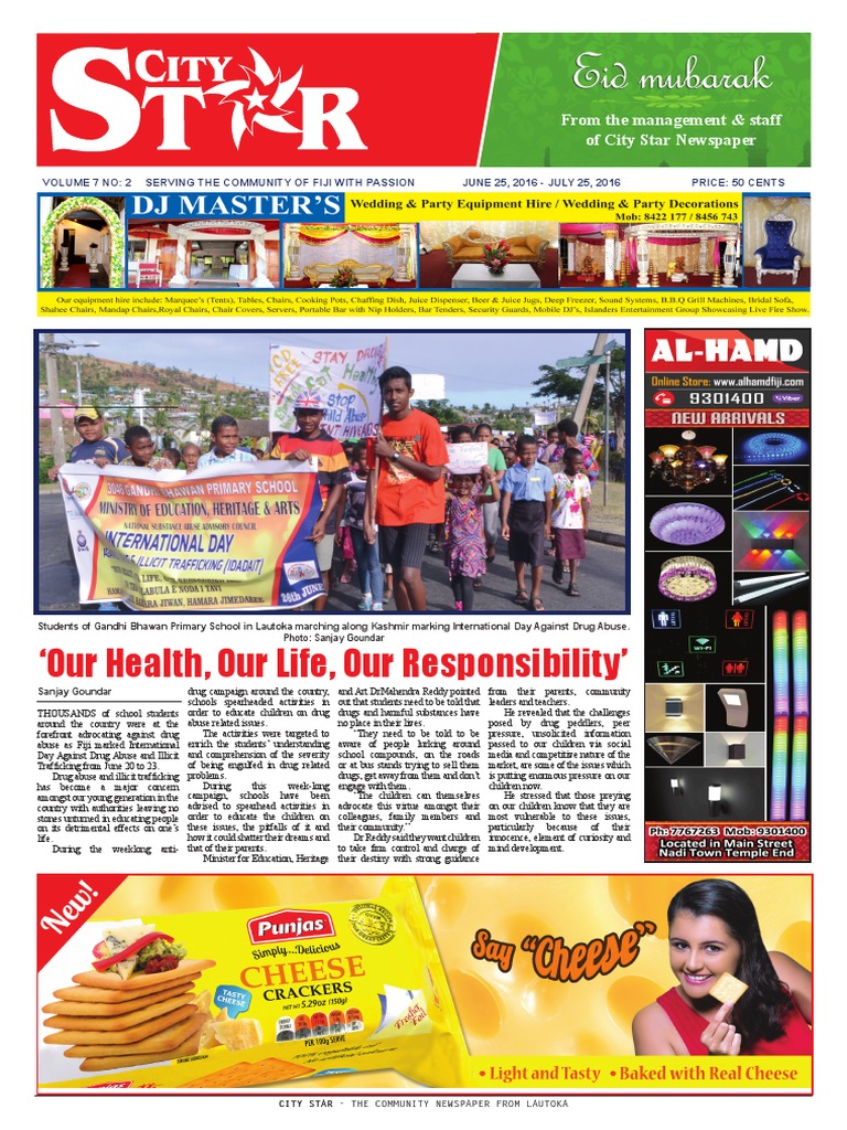 Lautoka Students March Against Drug Abuse | PDF | General Practitioner ...