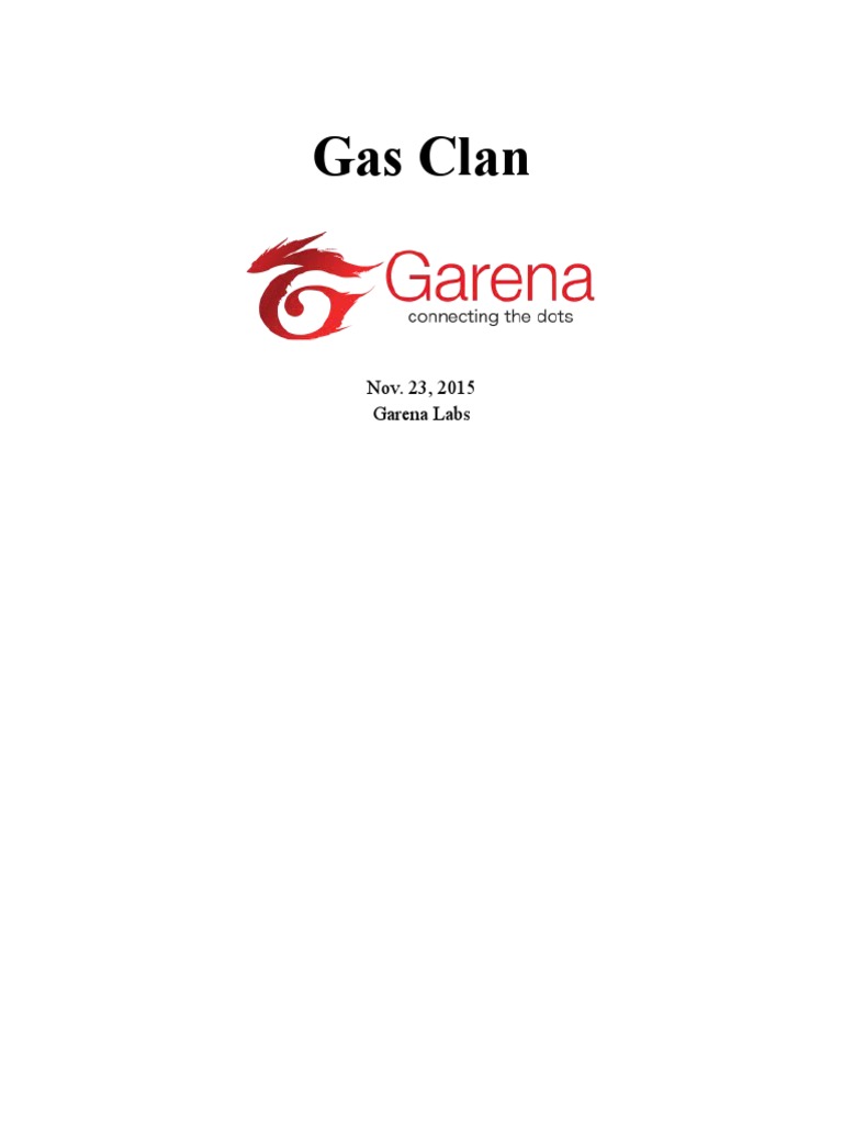 Gas Clan: Nov. 23, 2015 Garena Labs | PDF | Internet Forum | Human ...