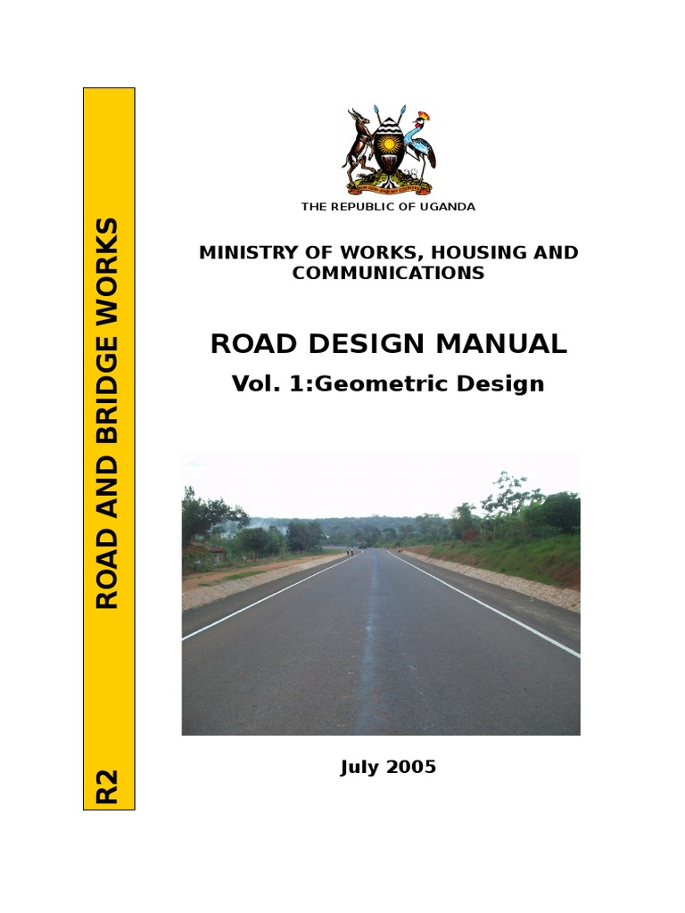 Road Design Manual | PDF