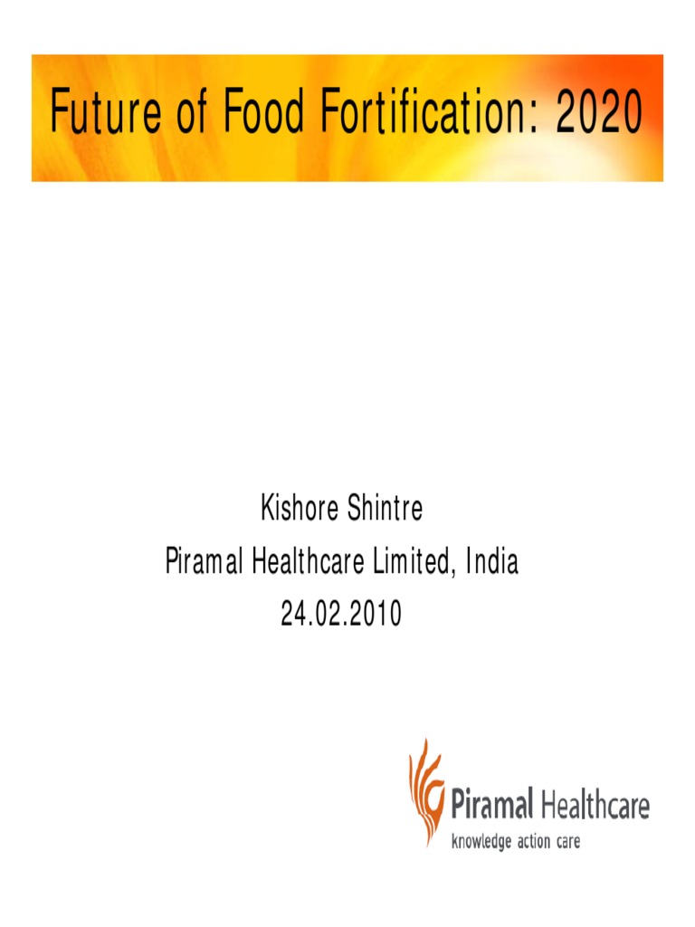 India Food Fortification Premix Insights | PDF | Micronutrient | Magnesium