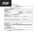 Hotel Registration Form Template | PDF
