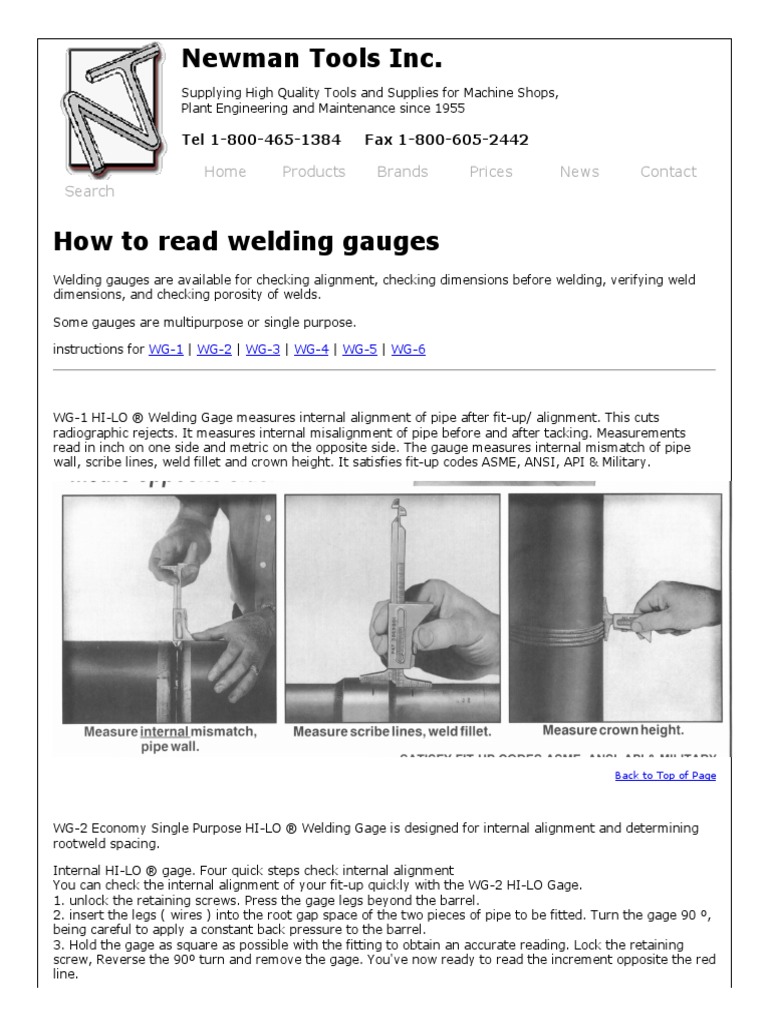 How To Read Welding Gauges | Download Free PDF | Welding | Construction