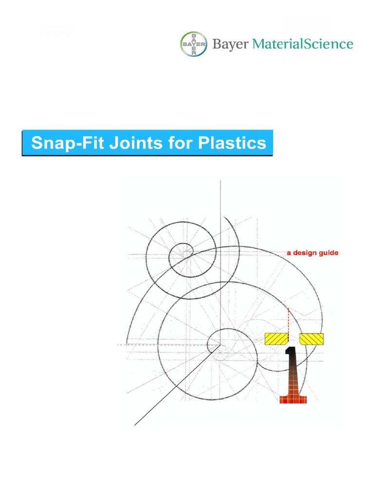 Snap-Fit Book Final 11-05.PDF - Plastic Snap Fit Design | PDF