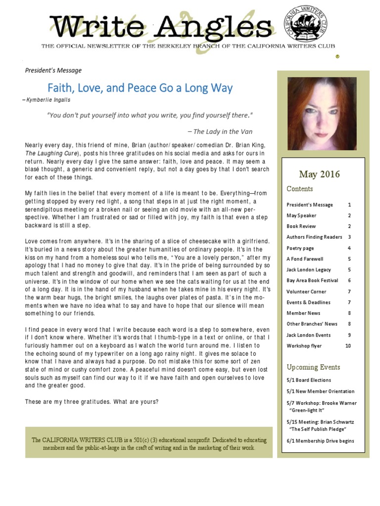 Write Angles May 2016 | Download Free PDF | Poetry