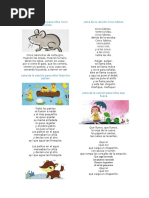 Letra de La Canción para Niños Cinco Ratoncitos | PDF | Ocio
