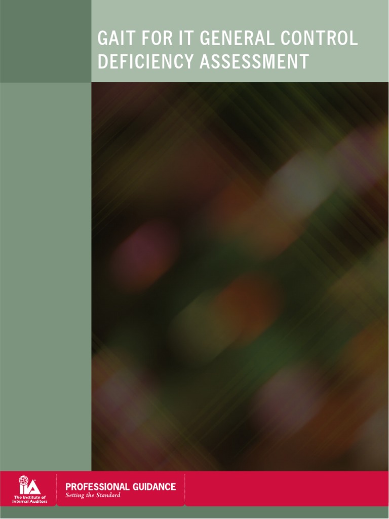 GAIT ITGC Deficiency Assessment Final PDF | PDF