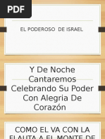 El Poderoso de Israel (Letra) | PDF