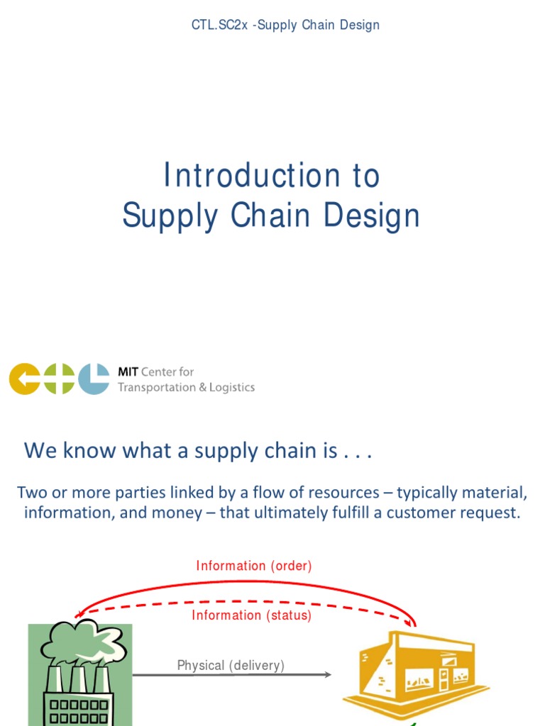 Supply Chain Design | PDF | Supply Chain | Forecasting