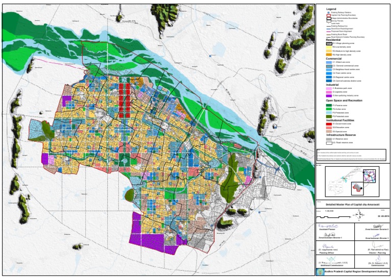 Amaravati Master Plan Overview | PDF | Technology & Engineering