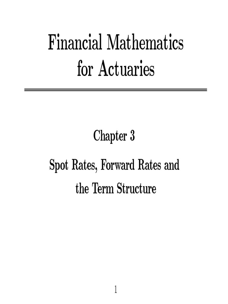 Financial Mathematics | PDF