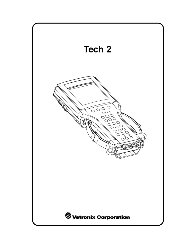 Tech2 User Manual | PDF | Electrical Connector | Power Supply